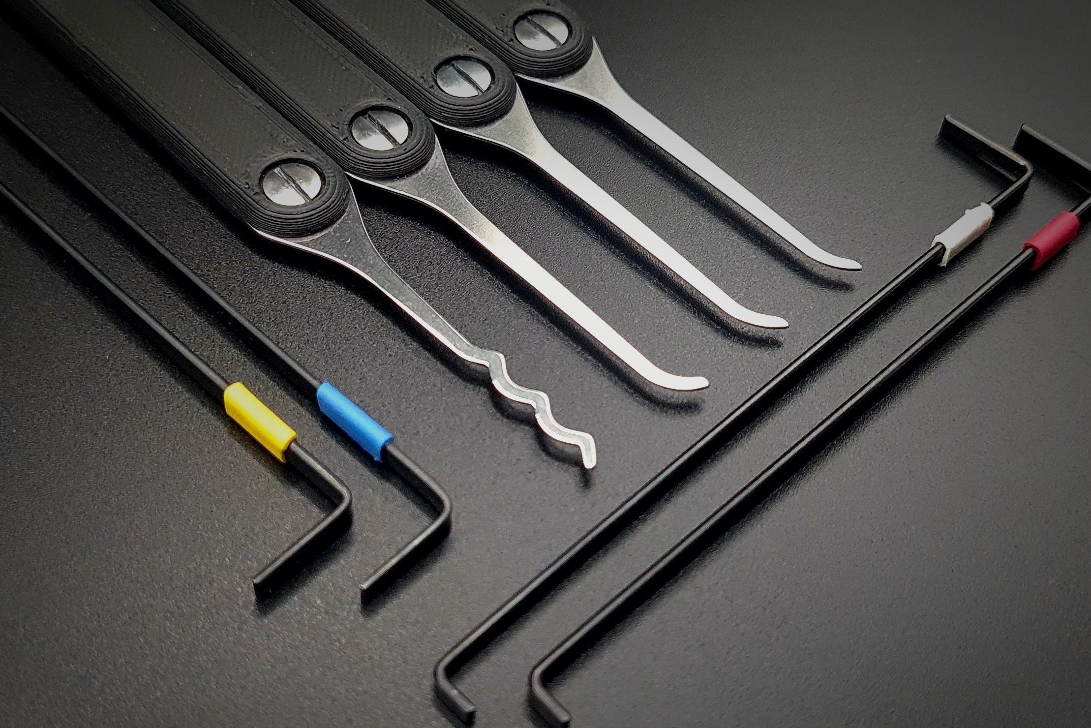 Lock picking sets for beginners and advanced users – mok-workshop