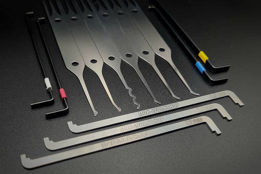 Lock picking sets for beginners and advanced users – mok-workshop