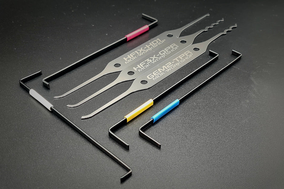 Lock picking sets for beginners and advanced users – mok-workshop
