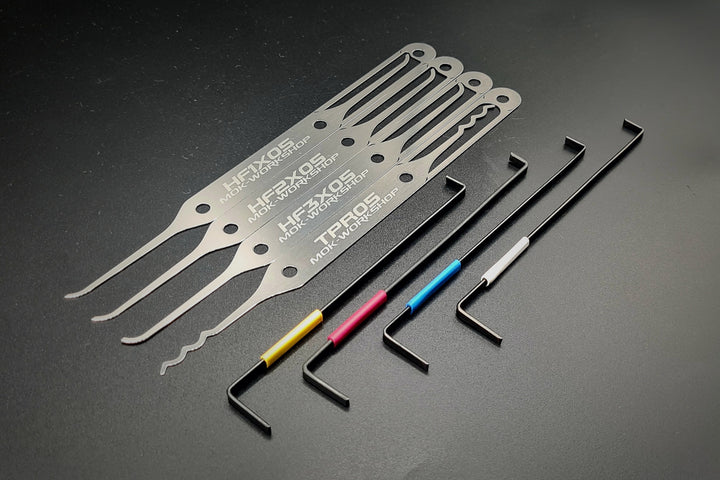 Lock picking sets for beginners and advanced users – mok-workshop