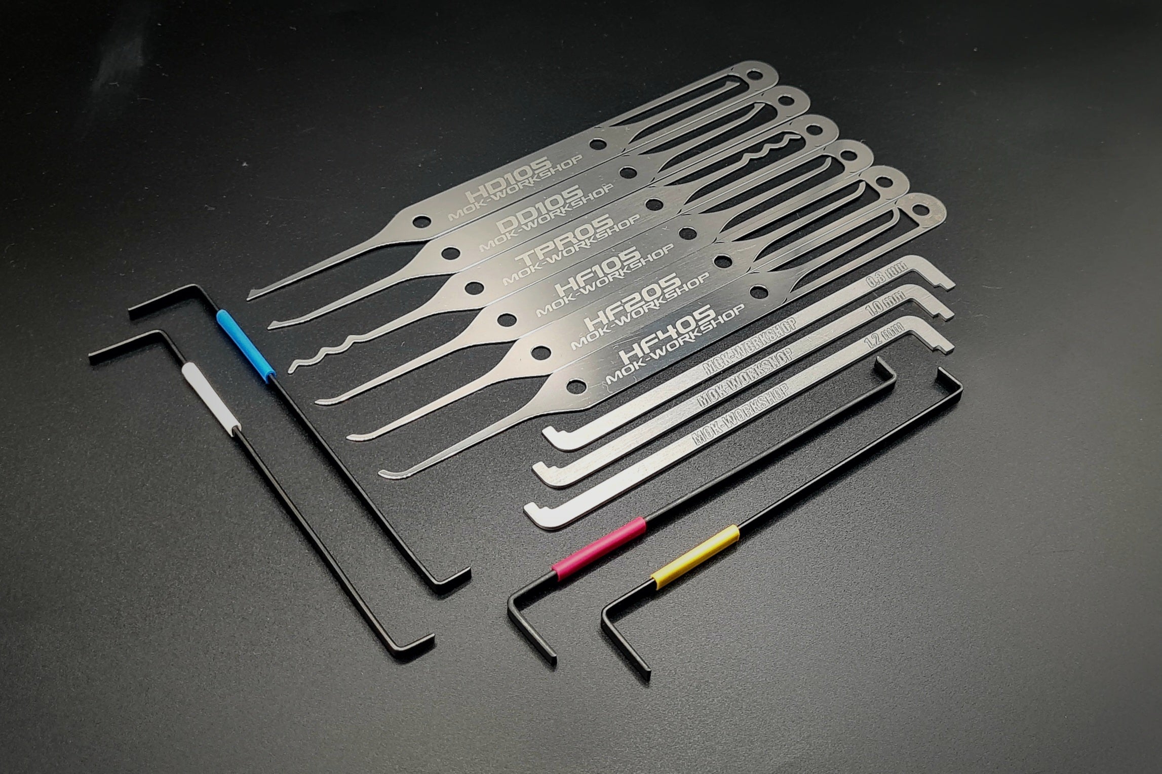 Lock picking sets for beginners and advanced users – mok-workshop