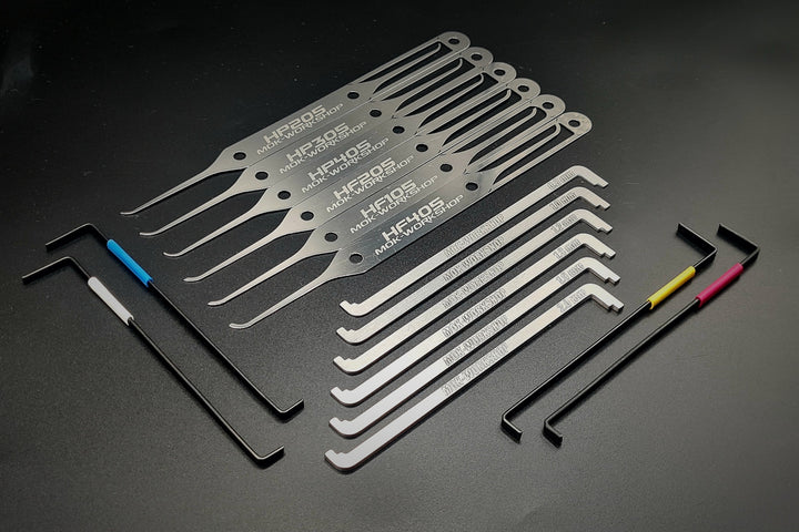 Lock picking sets for beginners and advanced users – mok-workshop