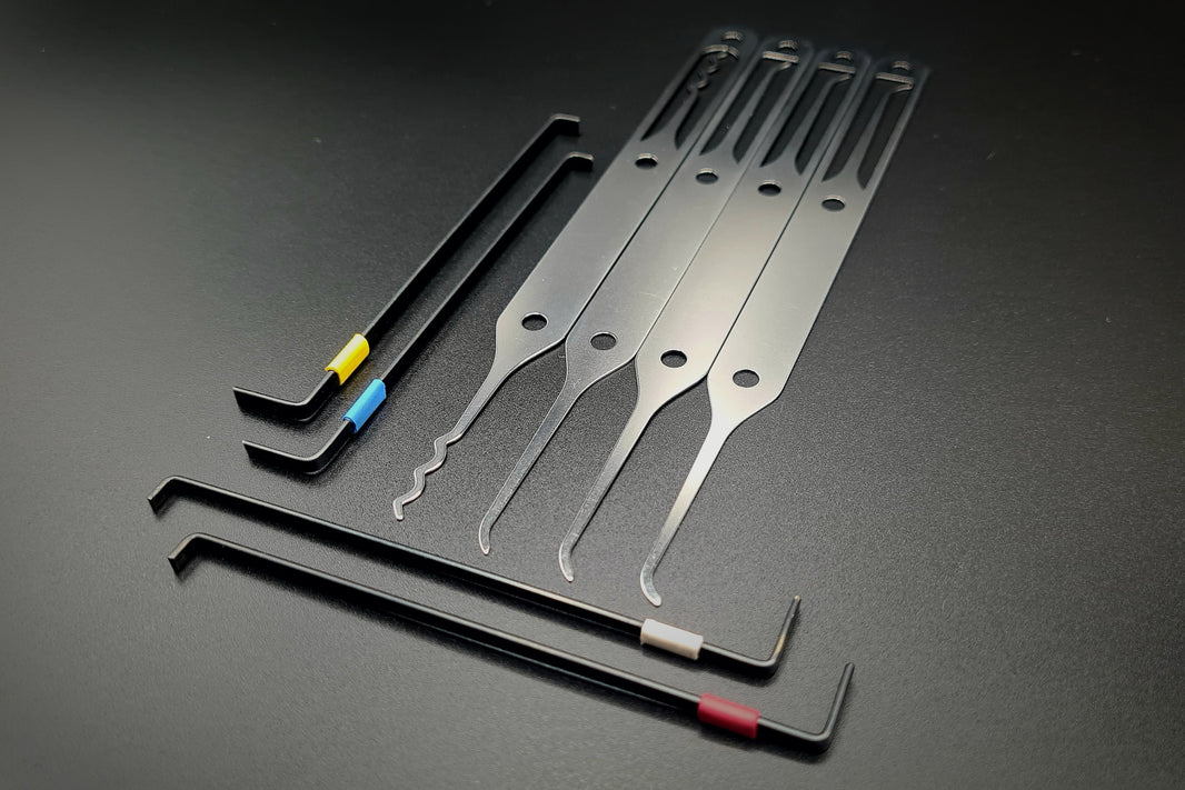 Lock picking sets for beginners and advanced users – mok-workshop