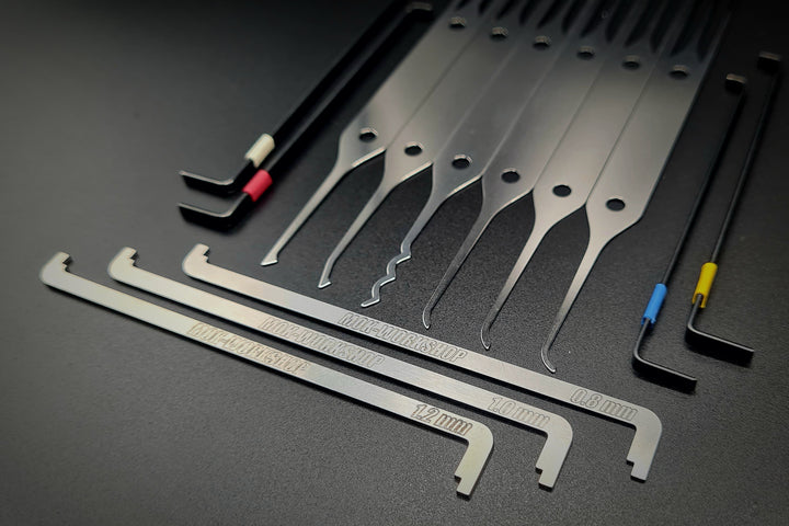 Lock picking sets for beginners and advanced users – mok-workshop