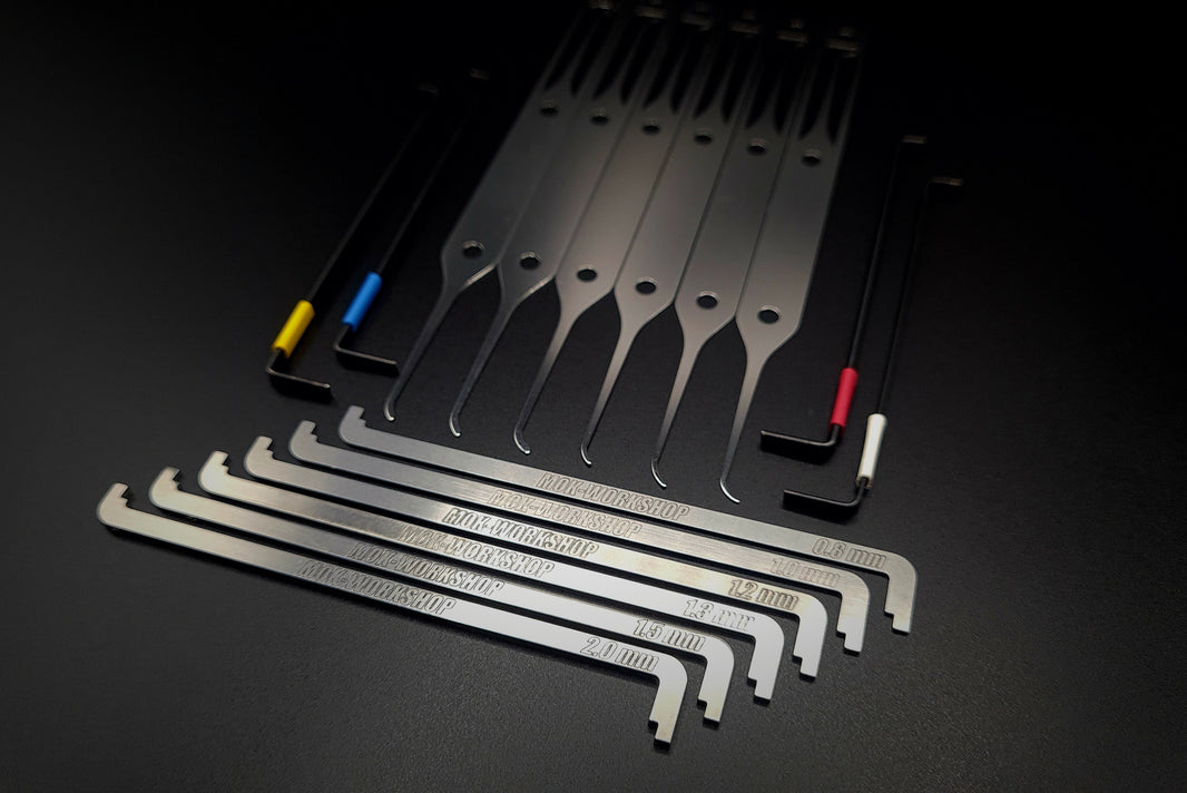 Lock picking sets for beginners and advanced users – mok-workshop
