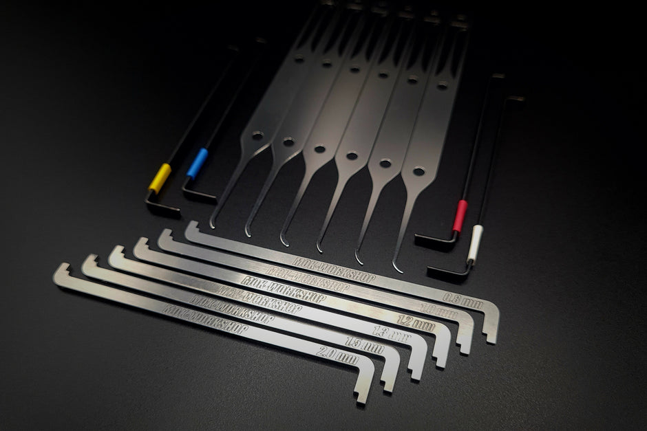 Lock picking sets for beginners and advanced users – mok-workshop
